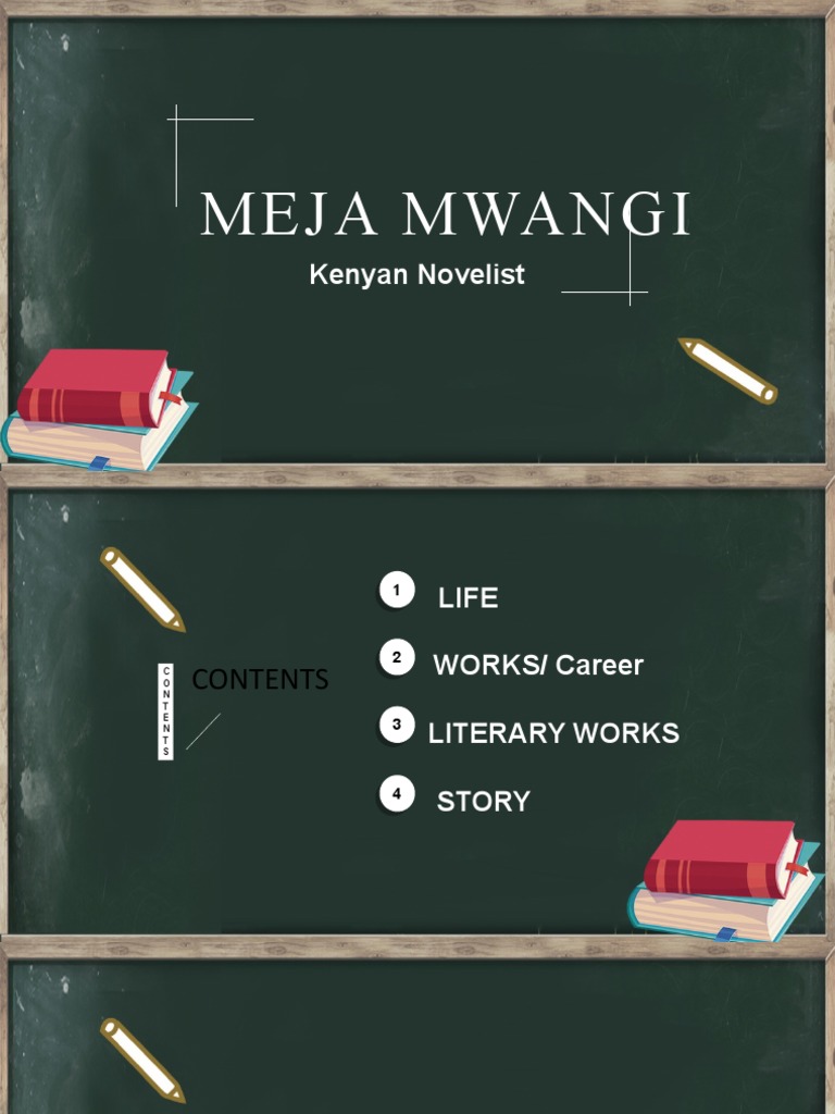 Meja Mwangi | PDF | Leisure