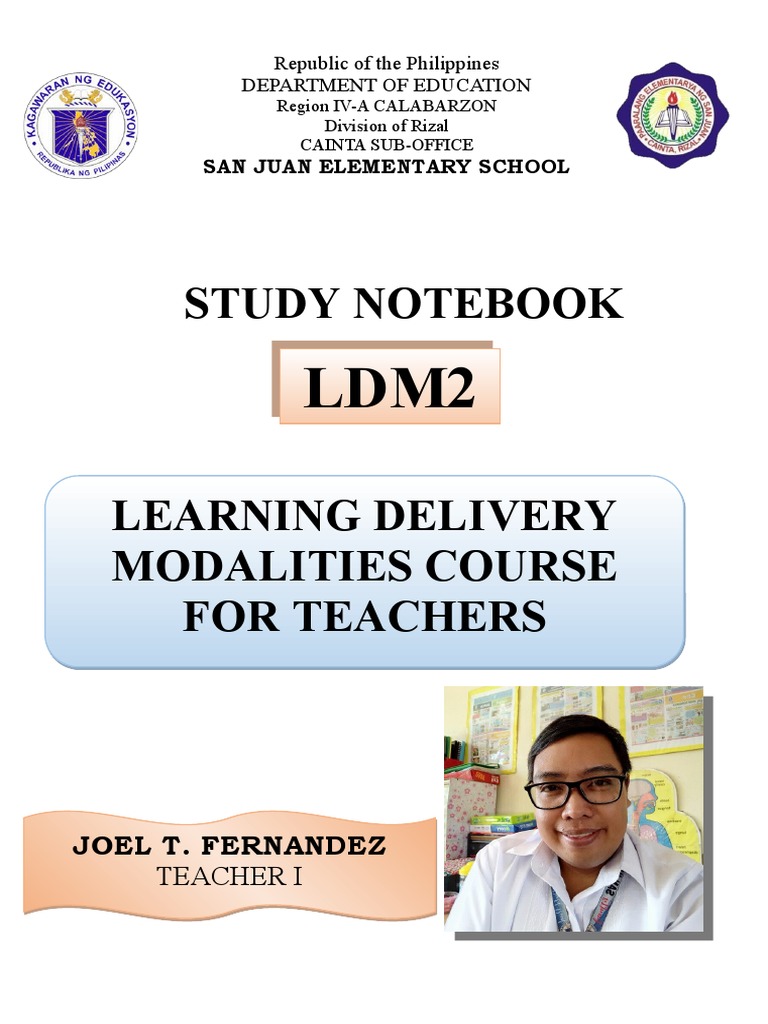 Study Notebook LDM2 | PDF | Lesson | Learning