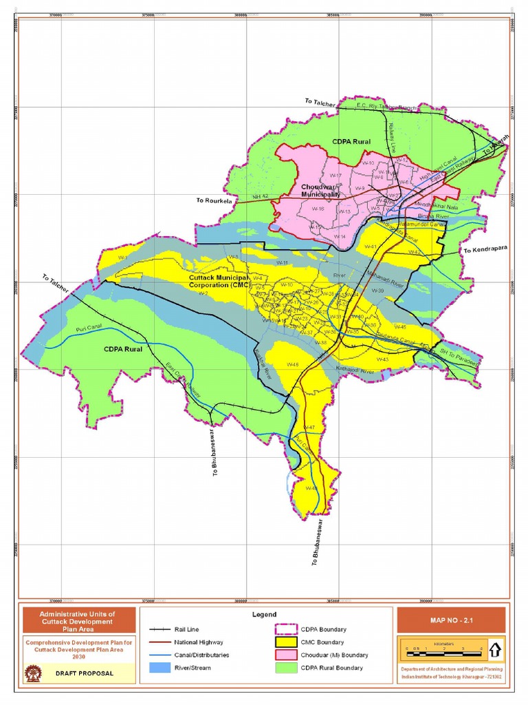 Cuttack-Master-Plan Maps PDF | PDF