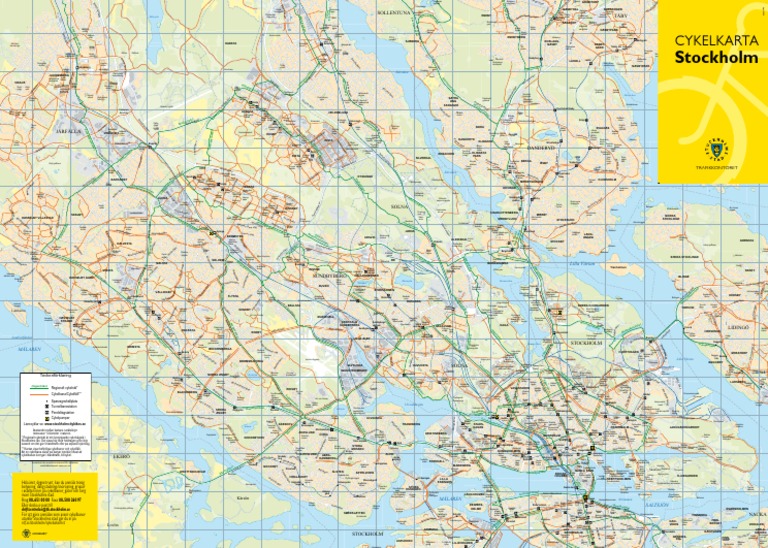 Stockholm Cycling Map | PDF