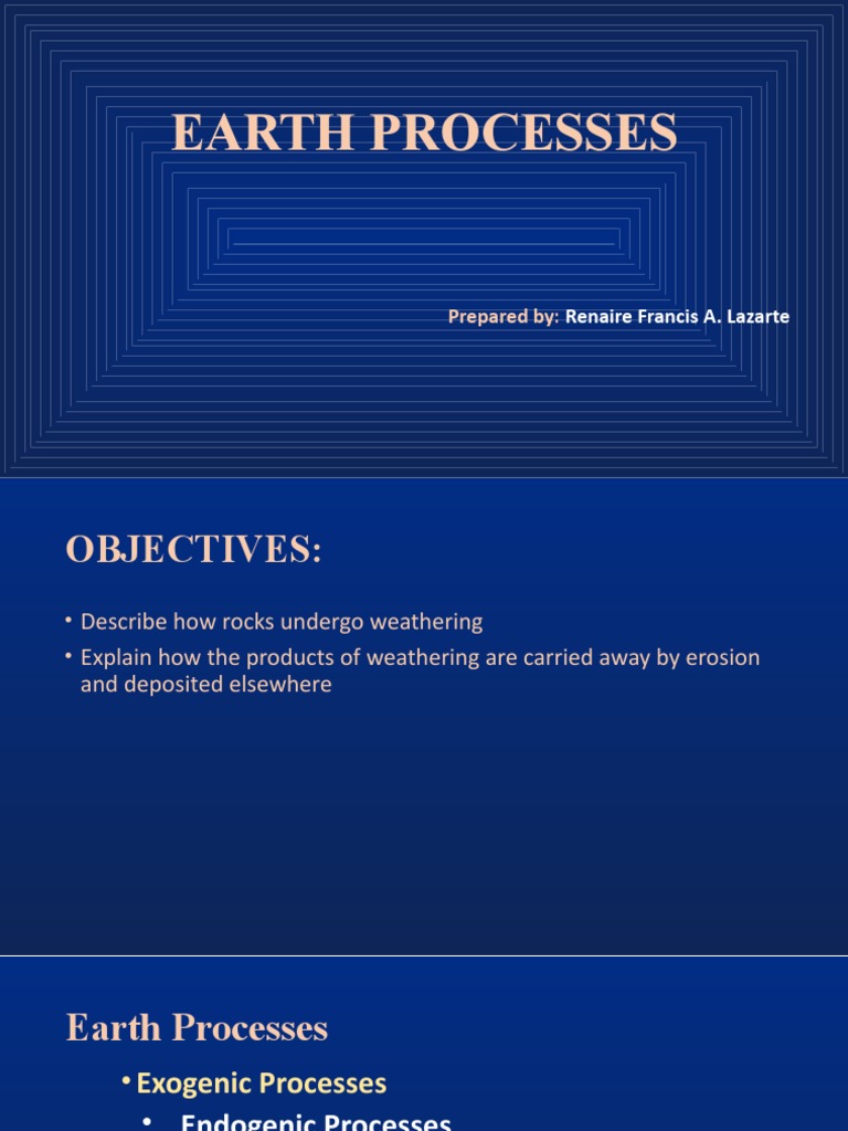 Understanding Earth's Geological Processes | PDF | Fault (Geology ...