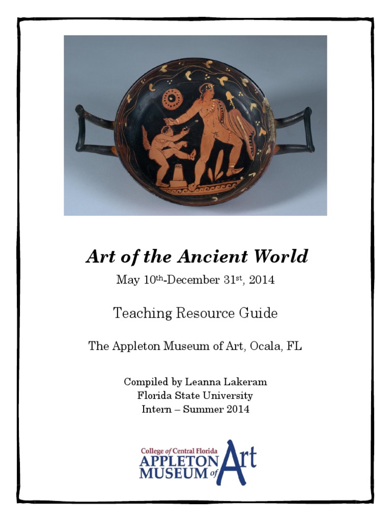Art of The Ancient World: Teaching Resource Guide | PDF | Romulus And Remus | Ancient Egypt