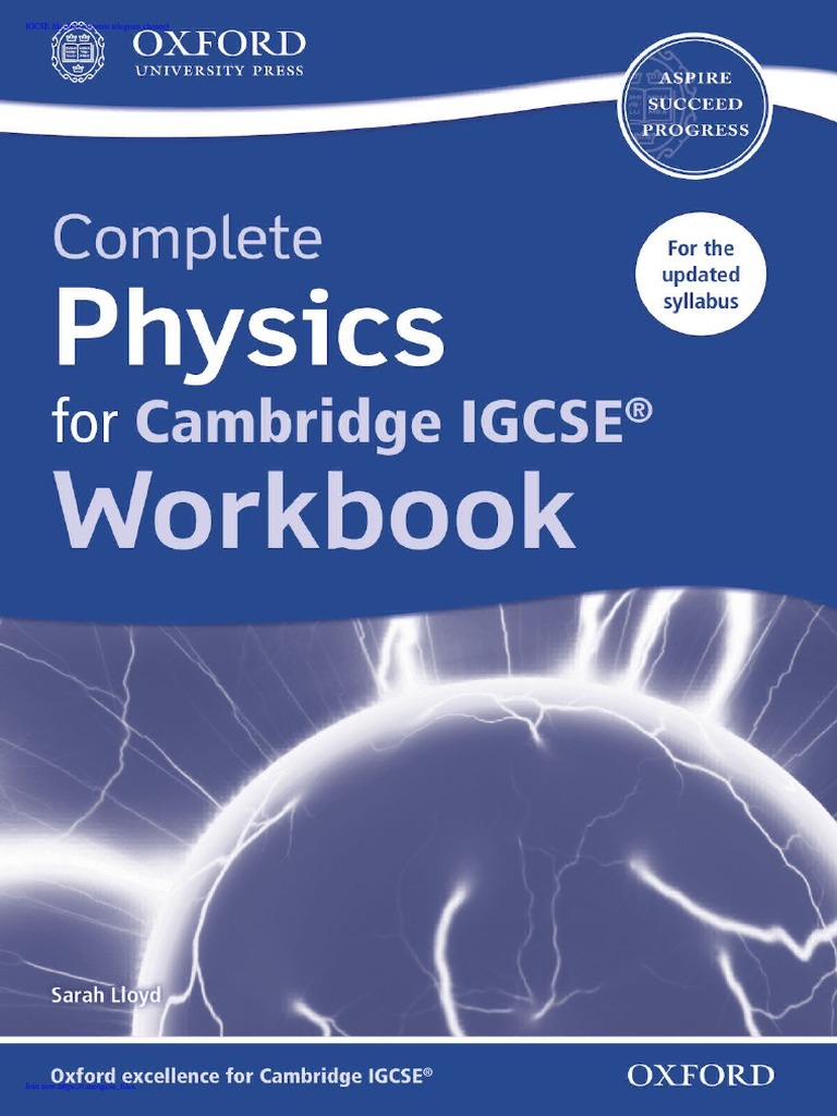Complete Physics For Cambridge IGCSE - Sarah Lyold PDF | Download Free ...