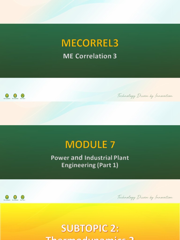 (M7S2-POWERPOINT) Thermodynamics 2 | PDF | Physical Chemistry | Mechanics