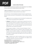 Adverse Possession: Key Elements Explained | PDF | Adverse Possession ...