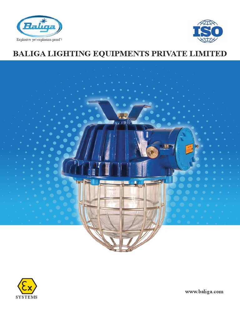 Baliga Lighting Equipment's Company Profile: A Leader in Explosion ...