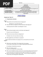 Kensuke's Kingdom: Guided Reading Questions and Activities | PDF