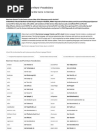 An Ultimate Guide German A2 Vocabulary List | PDF