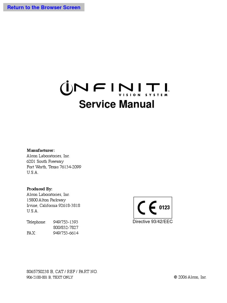 Infiniti Vision System - Service Manual PDF | PDF | Hertz ...