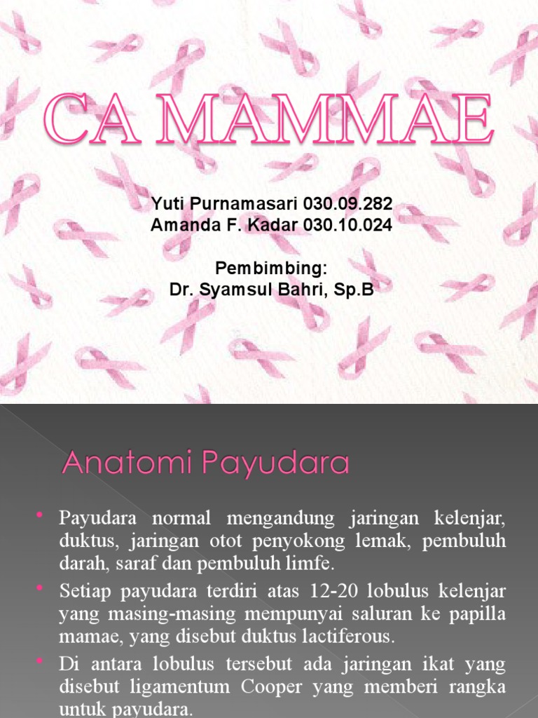 PPT CA Mammae | PDF