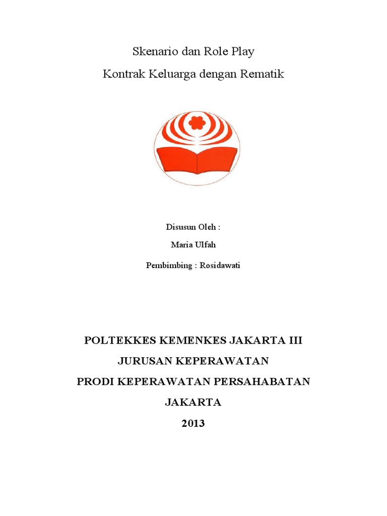 Dokumen - Tips - Skenario Dan Role Play Keluarga | PDF