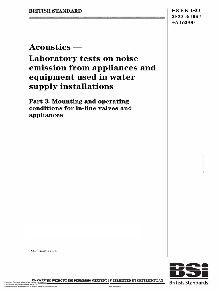 En Iso 3822-3-1997 - 1875 PDF | PDF | International Organization For ...