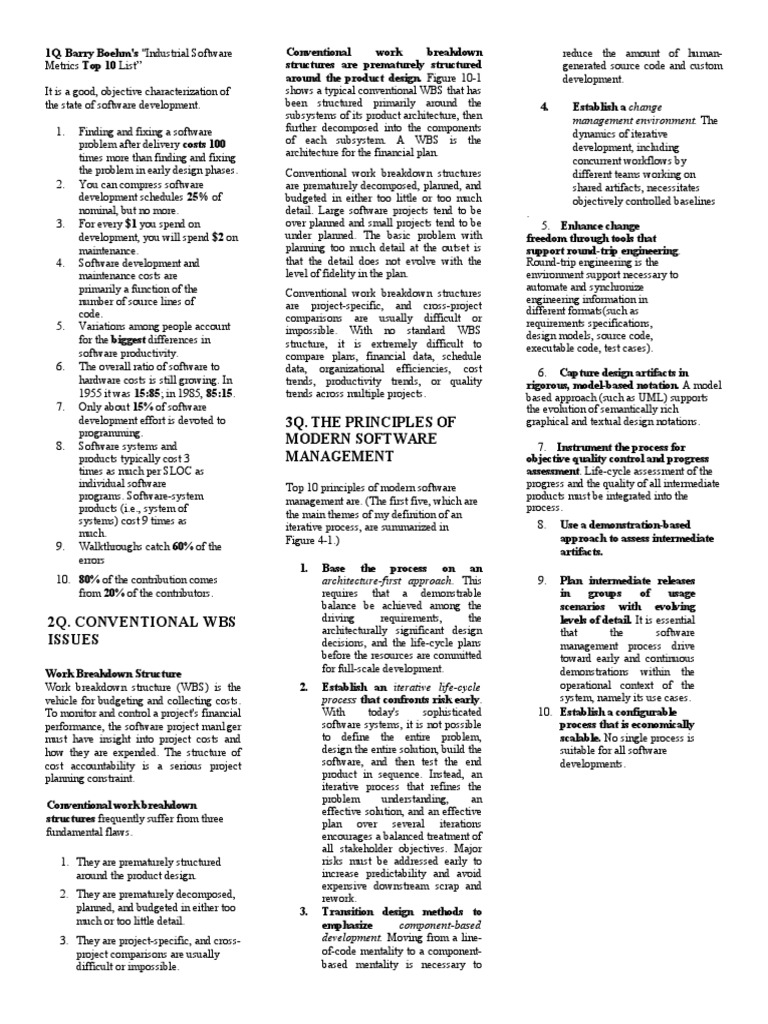 SPPM Important Questions (R16) | PDF | Software Development Process ...