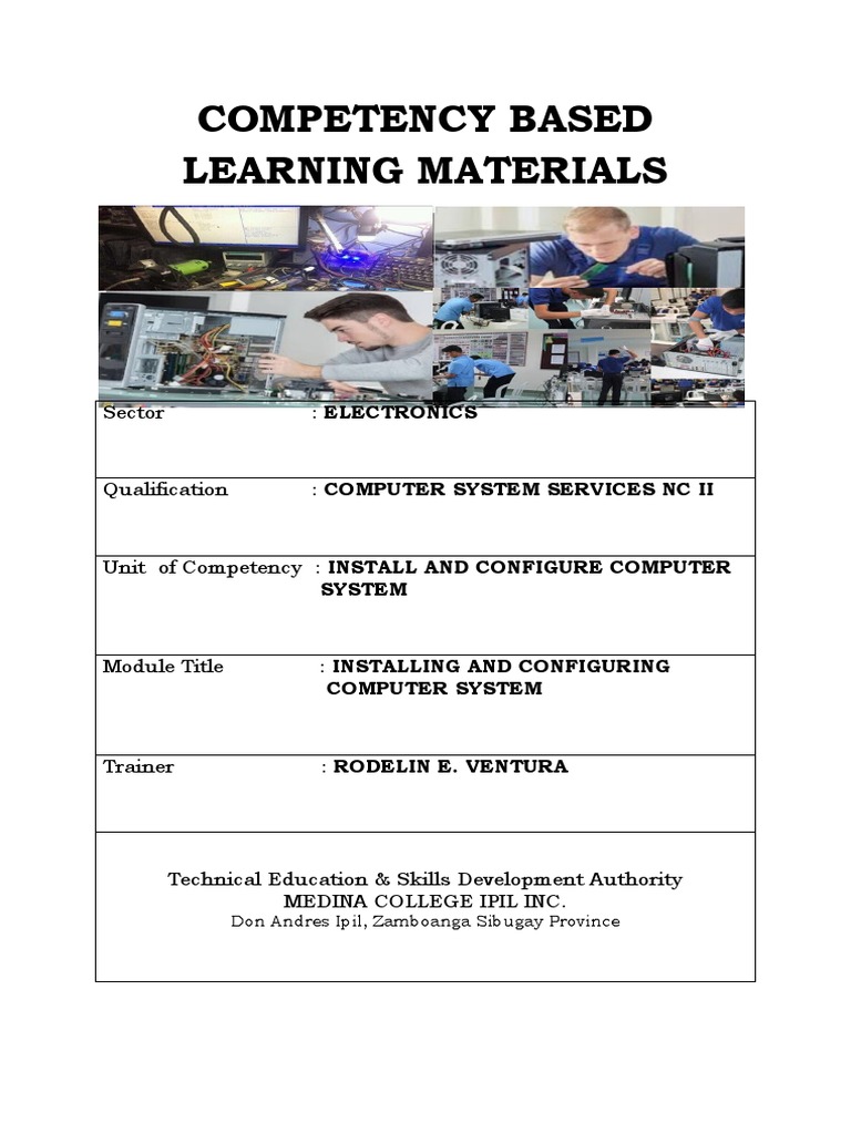 Competency Based Learning Materials: System | PDF