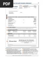 Bank Statement Template | PDF