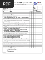 Vehicle Handover Checklist Excel | PDF | Technology & Engineering