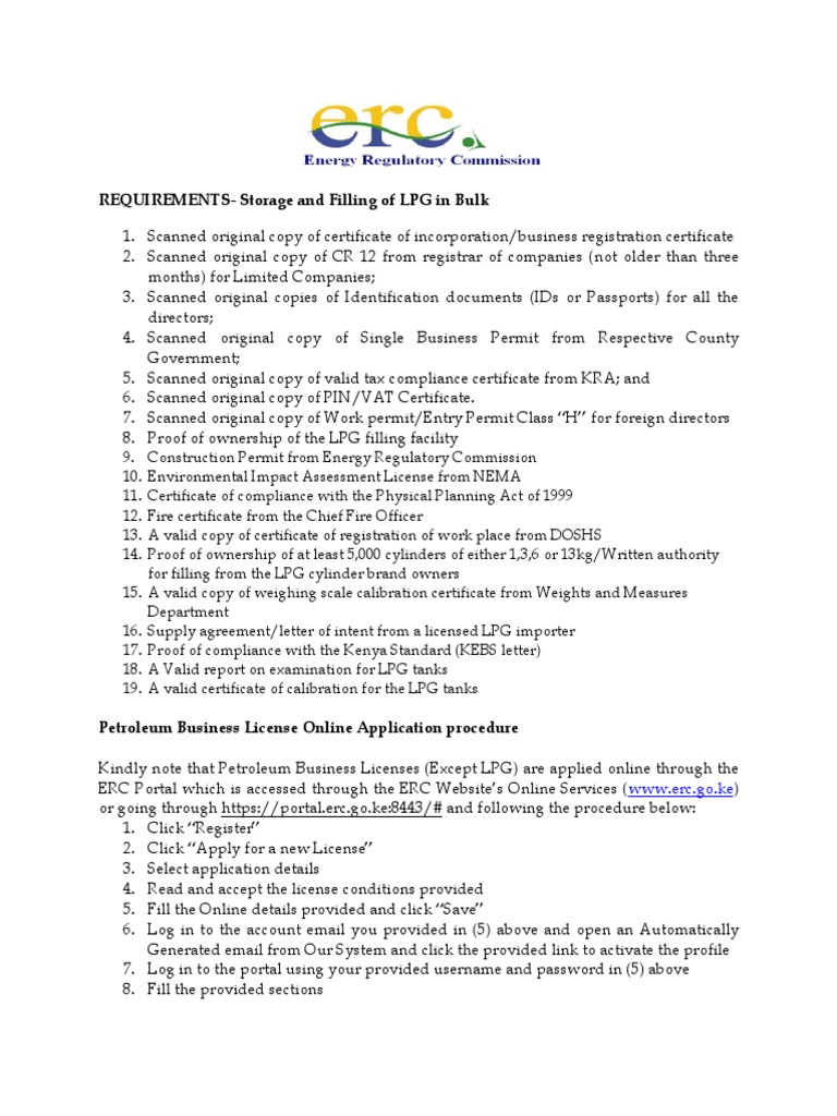 LPG Storage & Filling Requirements | PDF | Identity Document | License