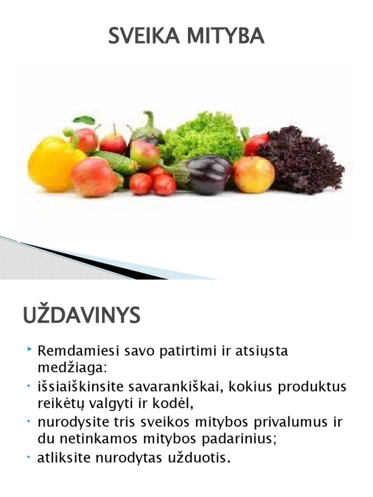 4-5 Sveika Mityba | PDF