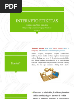 Saugaus Darbo Virtualioje Erdvėje Principai | PDF