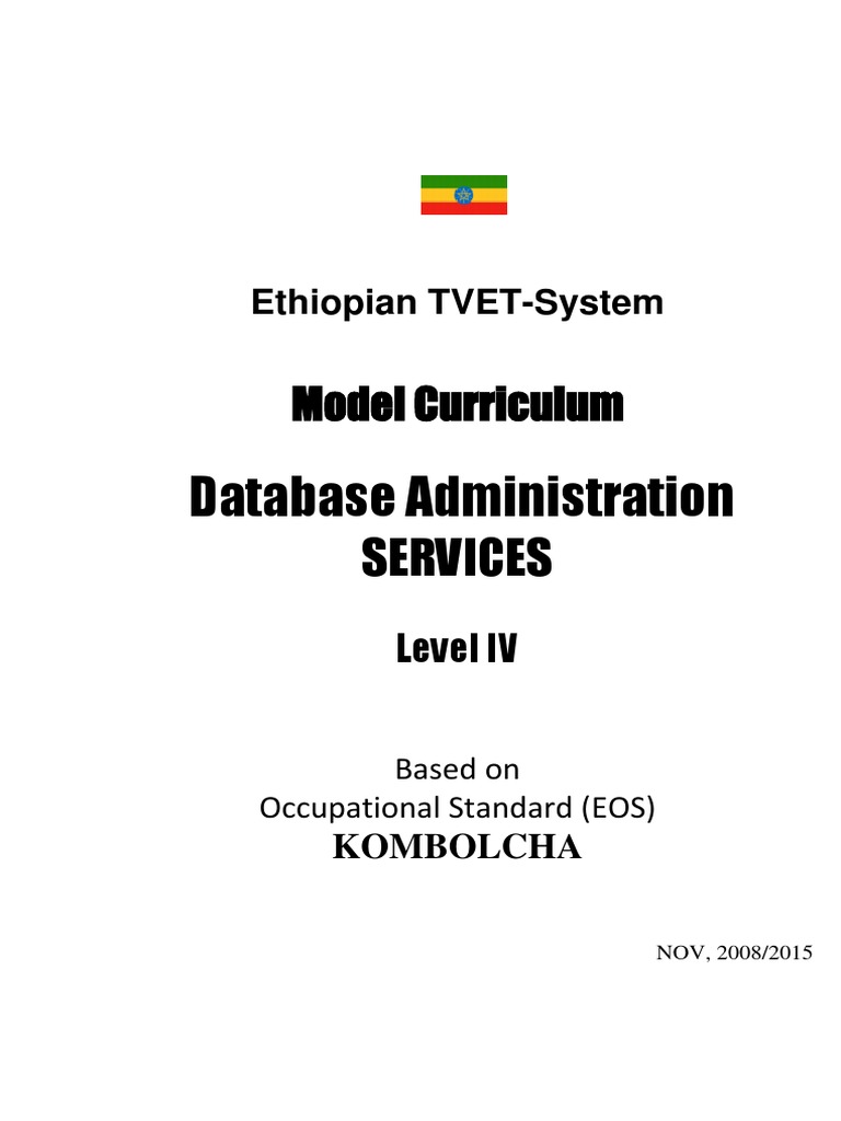 Level-IV Data Base Administration PDF | PDF | Sql | Databases