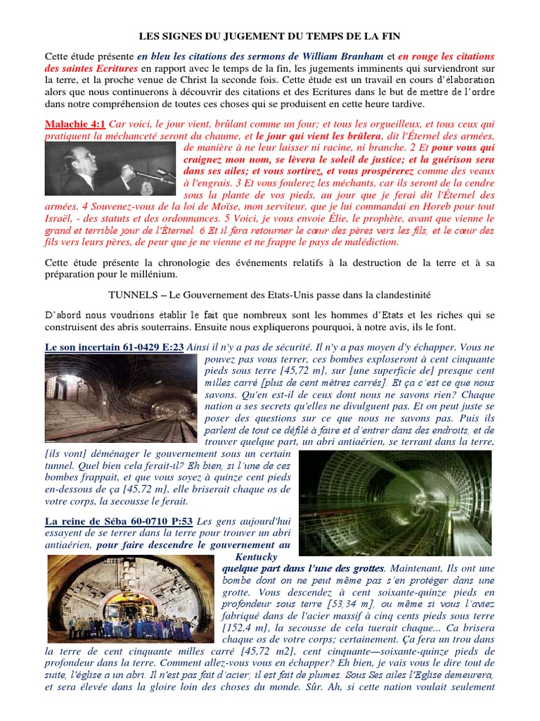 End-Time Judgment Signs FR | PDF | Bande de Gaza | Yasser Arafat