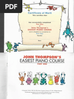 John W. Schaum Piano Course Pre A-The Green Book | PDF