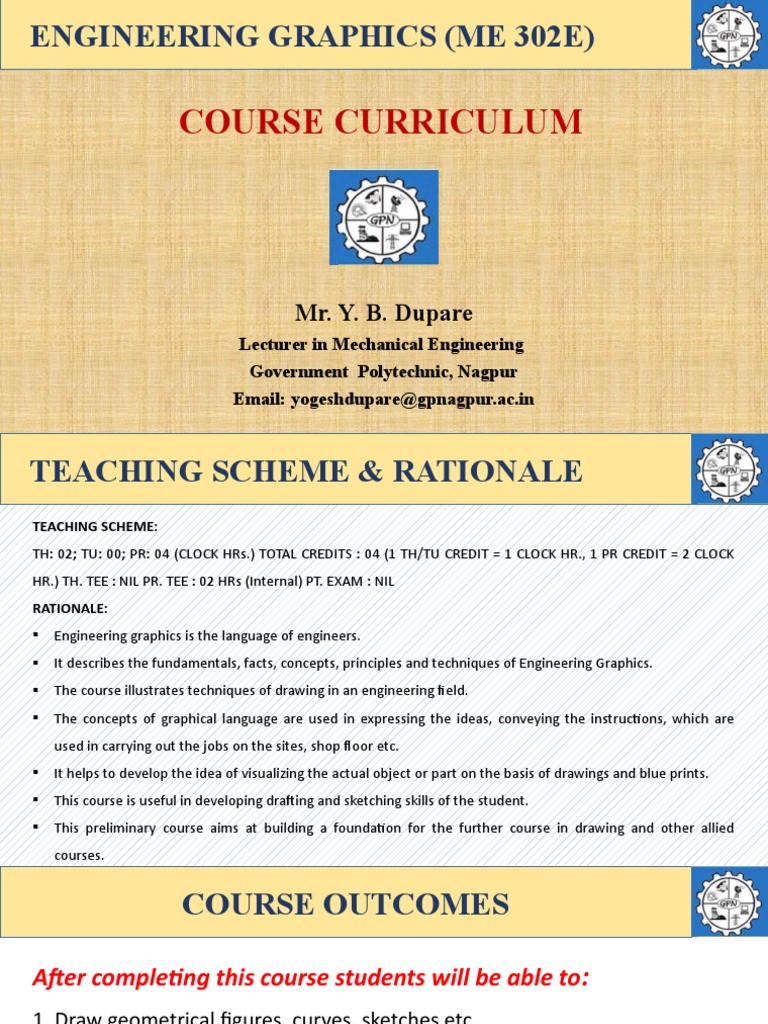 Engineering Graphics - Unit - 1 - Part 1 | PDF | Graphics | Drawing