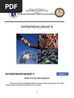 Grade 10 Unit 1 Entrep | PDF | Entrepreneurship | Brand