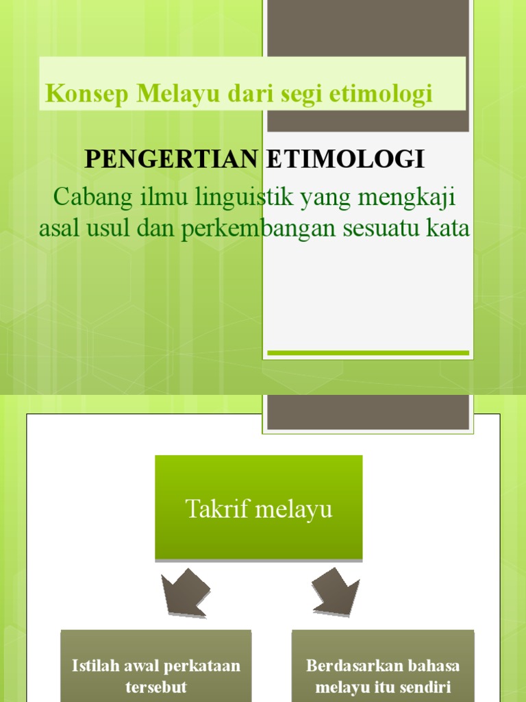 Konsep Melayu (Etimologi) | PDF