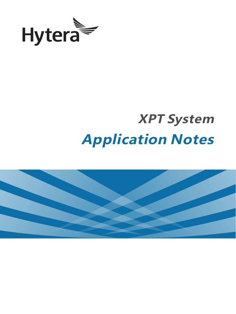 XPT System - Application Notes - R6.0 PDF | PDF | Network Switch ...