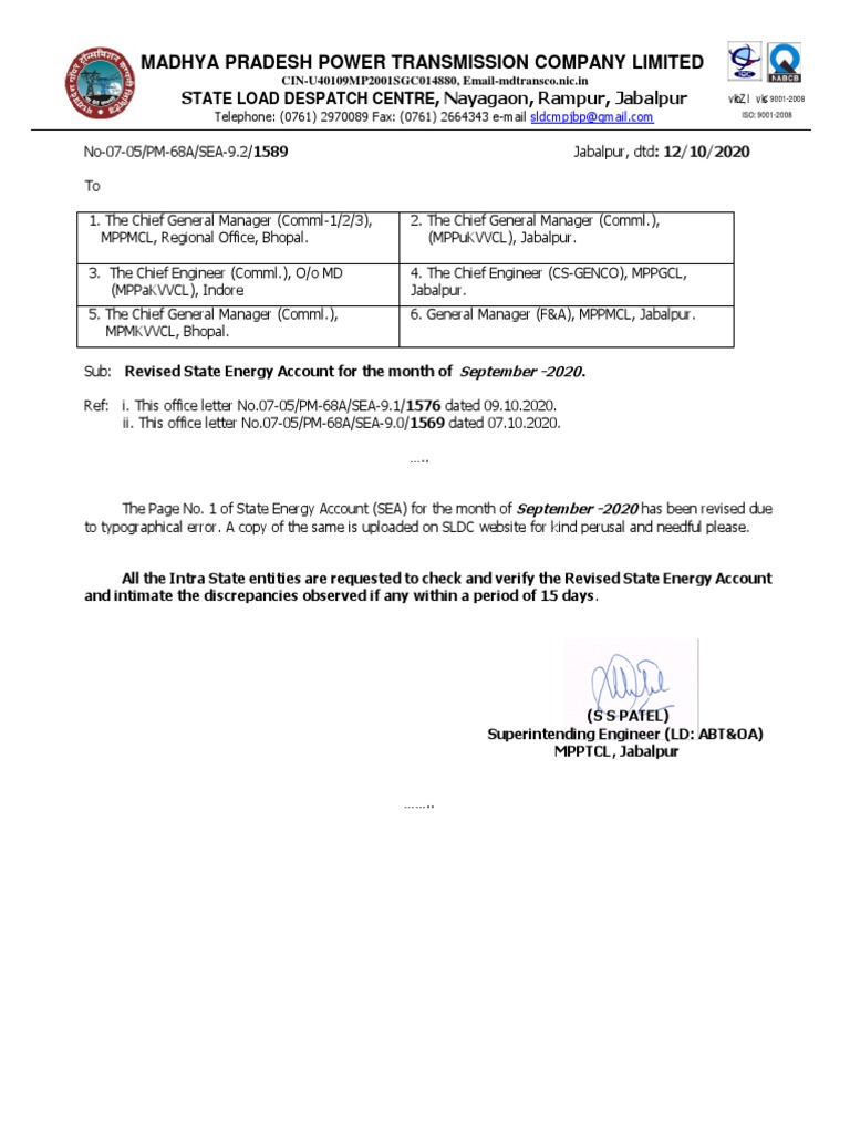 Madhya Pradesh Power Transmission Company Limited: S, Nayagaon, Rampur ...