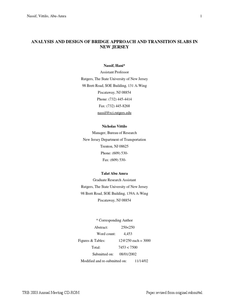 Approach Slab | PDF | Strength Of Materials | Beam (Structure)