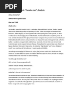 Paradise Lost Book 1 | PDF | John Milton | Paradise Lost