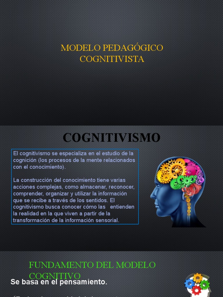 Didactica General - Modelo Pedagógico Cognitivista | PDF | Psicología ...