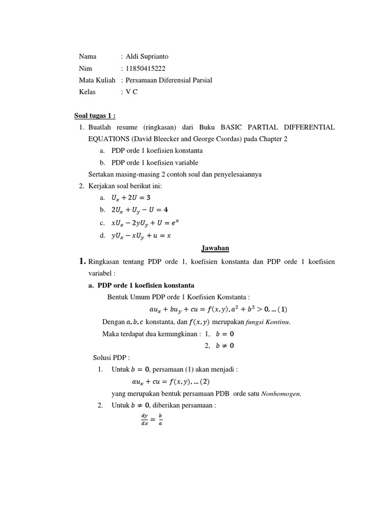 Tugas 1 Aldi Suprianto | PDF