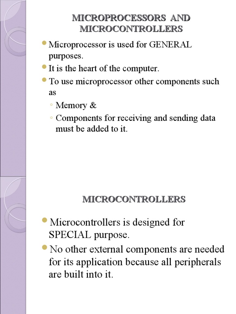 MP | PDF | Microcontroller | Embedded System