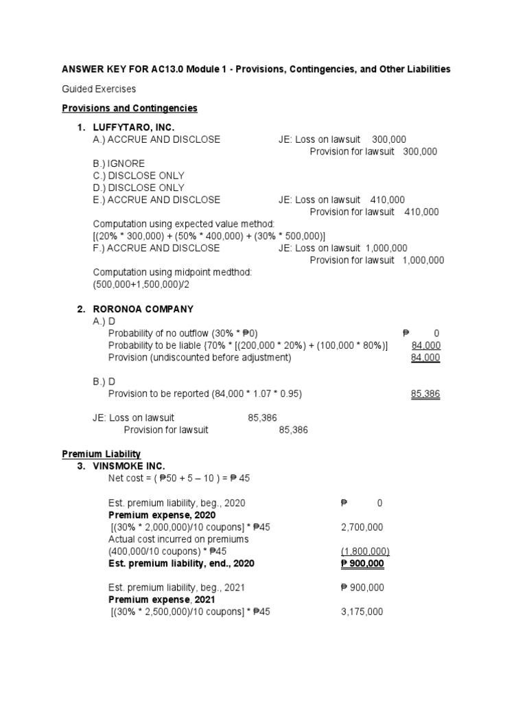 AC13.1.2 Module 1 Answer Key | PDF | Revenue | Gift Card