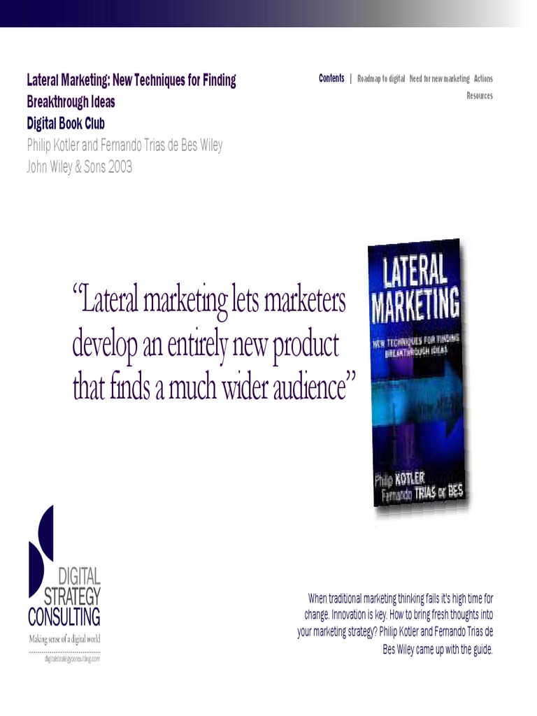 Lateral Marketing | PDF | Digital Marketing | Marketing