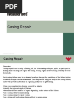 Casing Repair Techniques and Tools | PDF | Casing (Borehole) | Pipe ...
