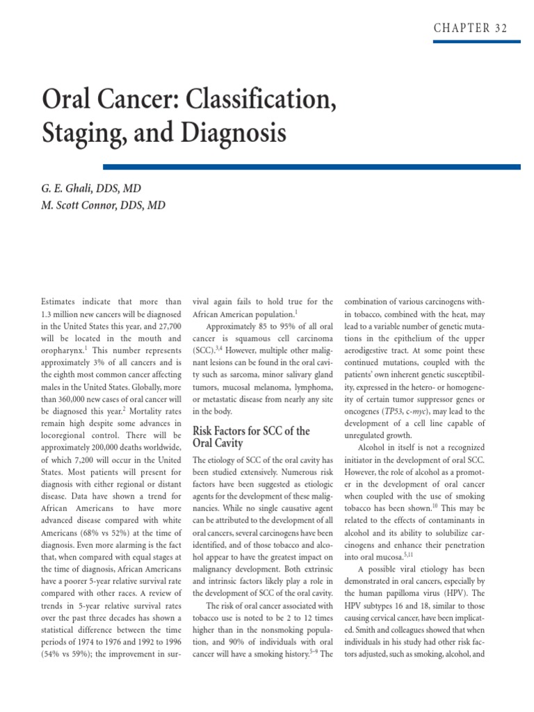 1.oral Cancer | PDF | Tongue | Metastasis