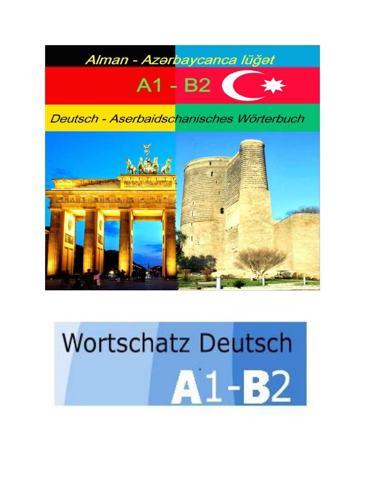 Alman Azerbaycanca Luget (Esas) PDF | PDF