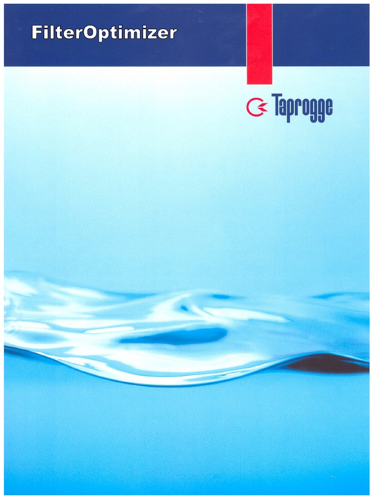 Filtro Taprogge | PDF | Relay | Pressure Measurement