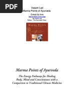 108 Marma Points Chart | PDF | Edema | Prana