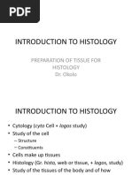 Introduction To Histology, Histological Techniques Lecture Yr2 | PDF ...