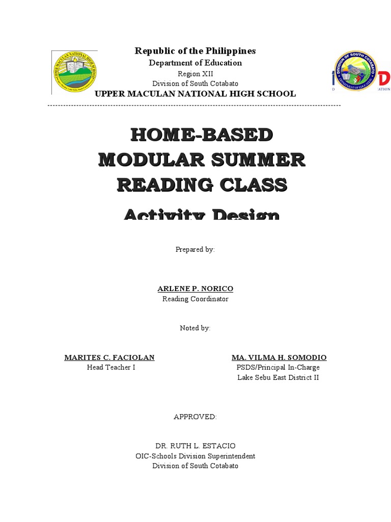 Home Based Reading Class | Download Free PDF | Teachers | Behavior ...