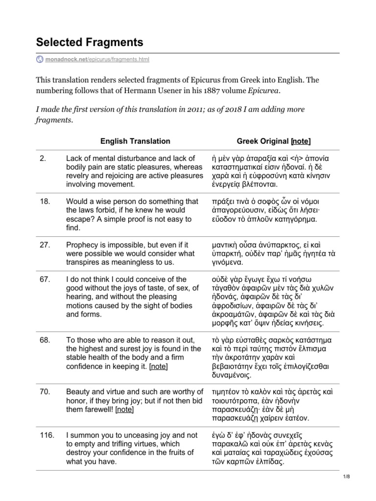 Selected Fragments | PDF | Creative Commons License | Aristotle