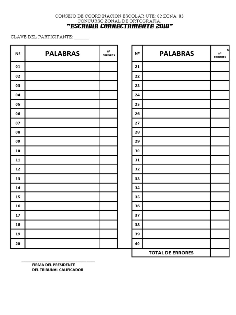 Hojas De Trabajo De Ortografía Imprimibles Y Gratuitas