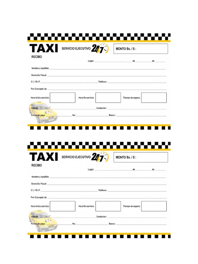 Factura Taxi | PDF