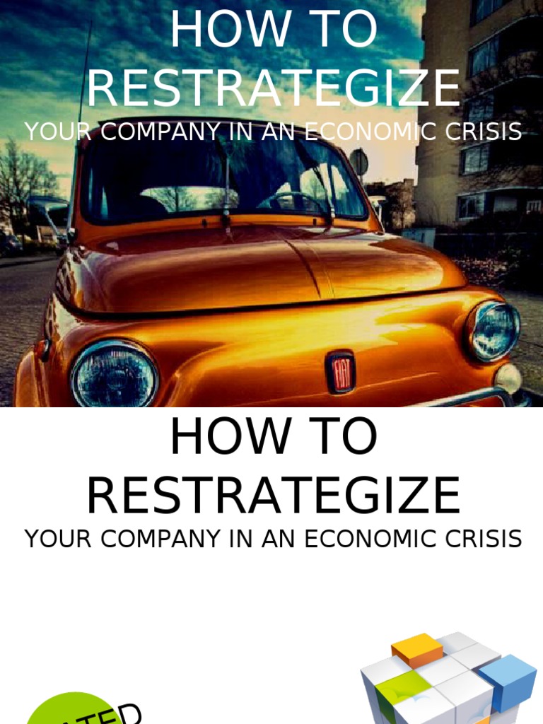 How To Restrategize Your Company in An Economic Crisis | PDF ...