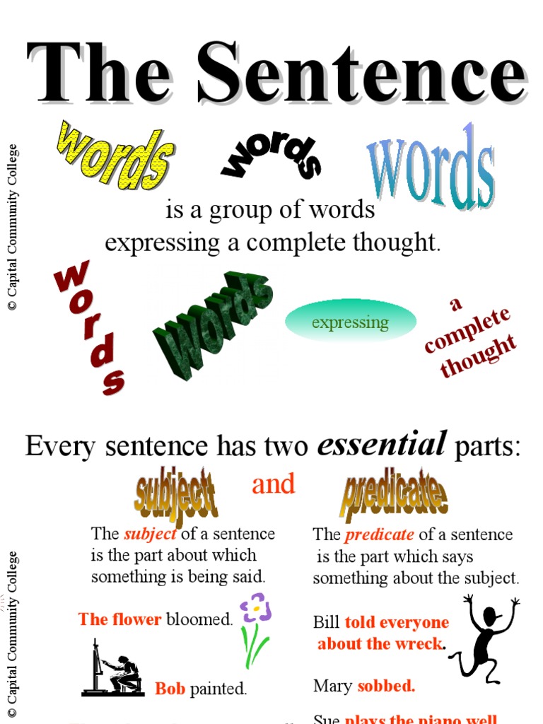Sentence Pps | PDF | Predicate (Grammar) | Interpretation (Philosophy)